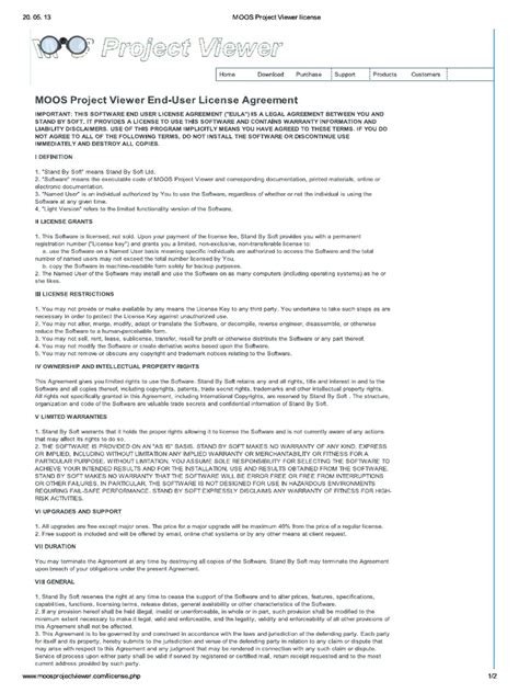 Moos Project Viewer License Pdf