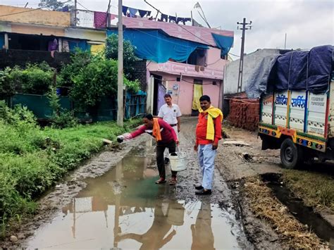 Dengue Prevention Campaign डेंगू की रोकथाम का अभियान सोयत की नालियों