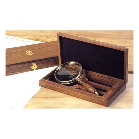 Magnifying With Rosewood Box