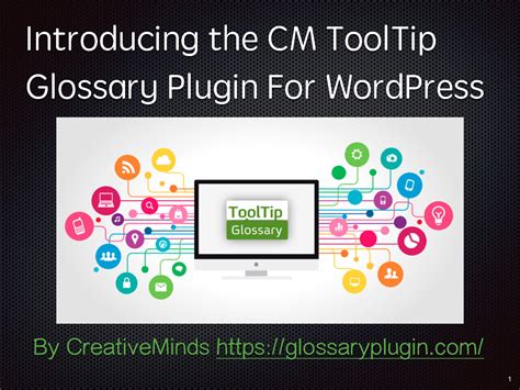 Introduction To The Cm Tooltip Glossary Plugin For Wordpress Powerpoint