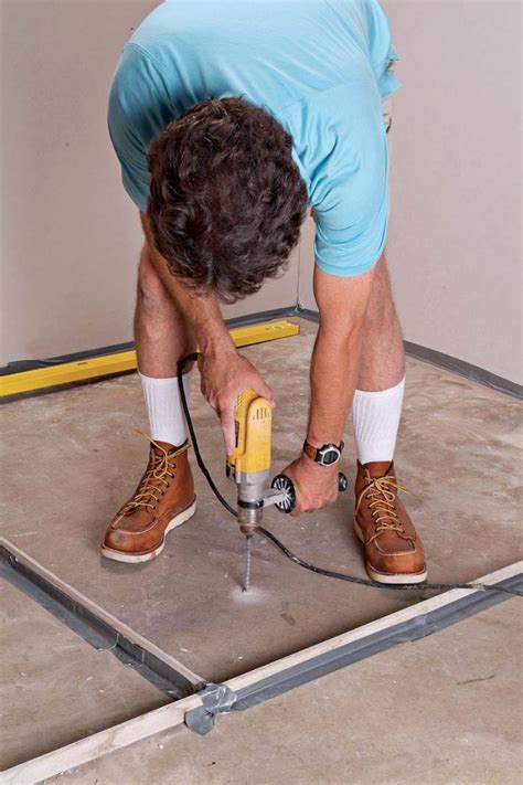 Applying Self Leveling Compound Fine Homebuilding