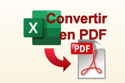 Convertir Un Document Excel En Pdf Gratuitement