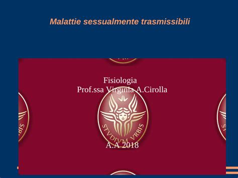 PDF Malattie Sessualmente Trasmissibili