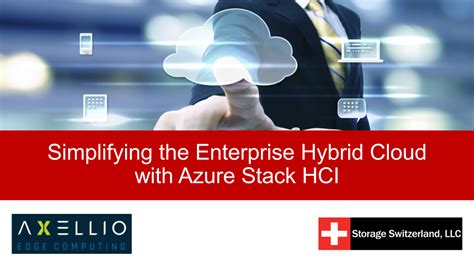 Webinar Simplifying The Enterprise Hybrid Cloud With Azure Stack Hci The
