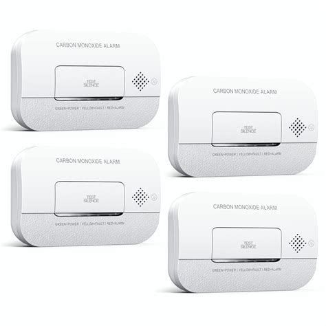 Ecoey Carbon Monoxide Detectors 10 Year Co Detector With Human Alarm