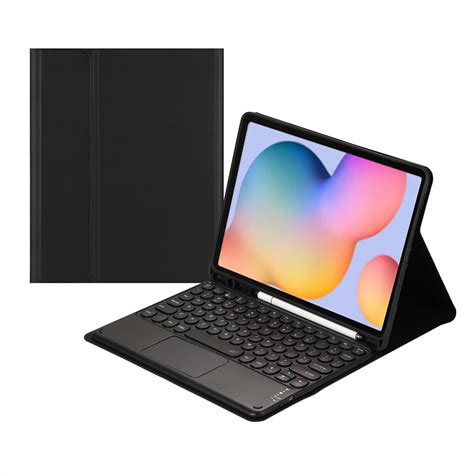 Funda Con Teclado Táctil Para Samsung Galaxy Tab S6 Lite De 10 4