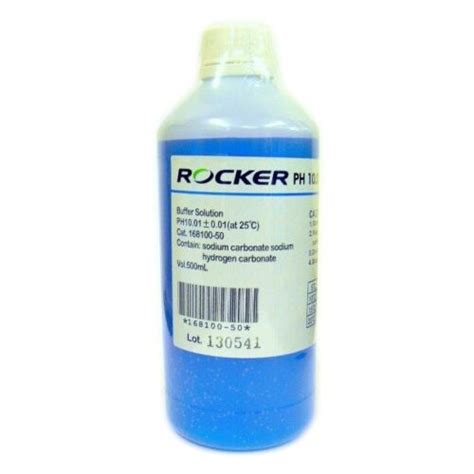500ml Buffer Solution Ph 10 Blue Interlab Nz