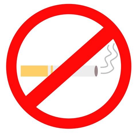 No Smoking Cigarette Signdont Smokeworld No Tobacco Daylabel For