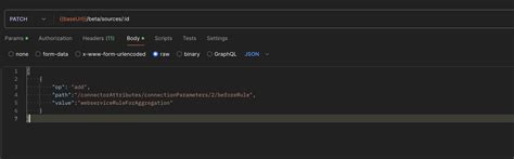 Patch Rule Web Service Connector Before Operation Rule Isc