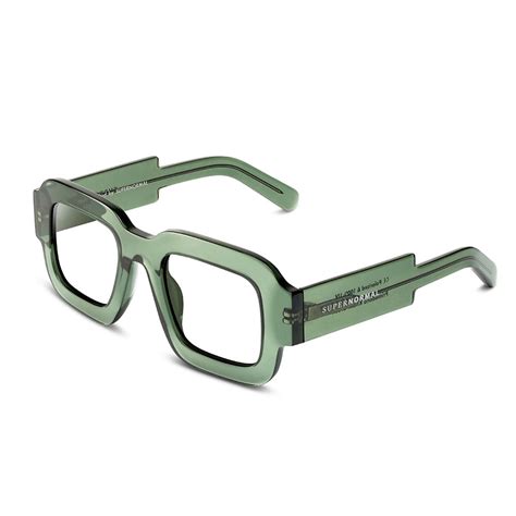 Primadona Khaki Green Computer Glasses Supernormal
