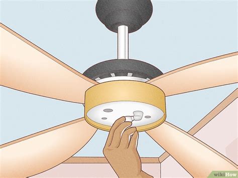 How To Replace A Light Bulb In A Ceiling Fan 4 Easy Methods