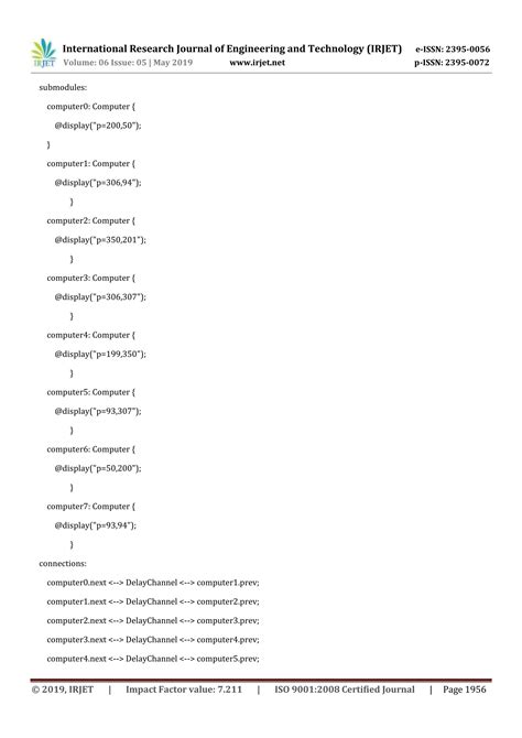 Irjet Implementation And Simulation Of Failsafe Network Architecture Pdf