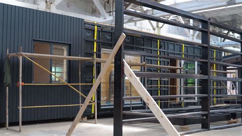 Exhibition Of New And Modern Prefabricated Modular House From Composite