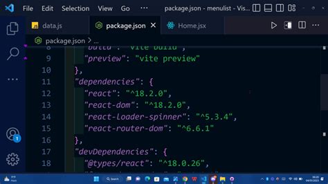 Creating A Menu Using React Js Dev Community