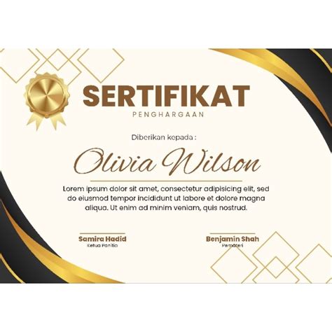 Jual Jasa Desain Sertifikat Edit Sertifikat Bikin Baru Shopee