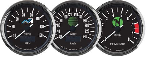 Smiths Instruments For Motorcycles Vintage Bespoke Gauges