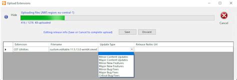 Setting A Package S Update Type Configura Help Center
