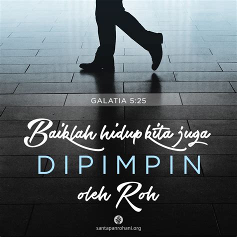 Dipimpin Oleh Roh Santapan Rohani