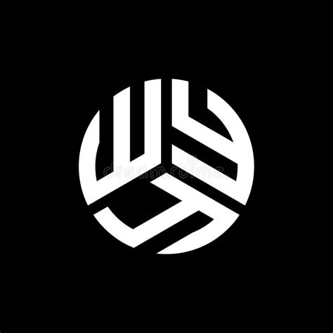 Wyy Letter Logo Design On Black Background Wyy Creative Initials