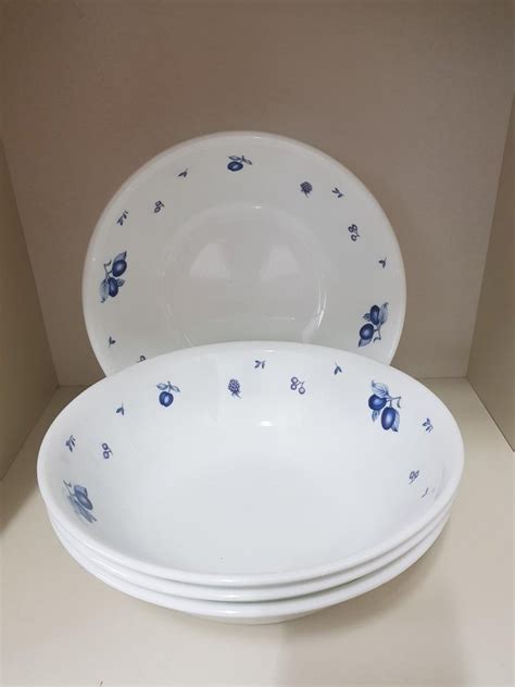코렐 블루베리 냉면기4pcs 미사용 헬로마켓