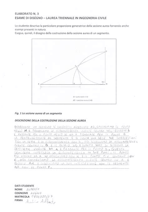 Elaborato Di Disegno Università Pegaso Esercizi Di Disegno Docsity