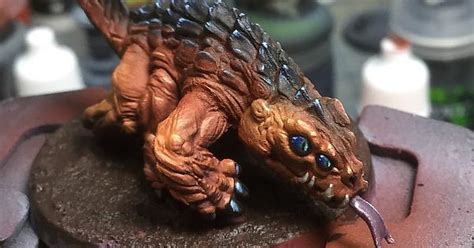 Finished Painting The Mangrove Basilisk From Relicblade Just Gotta