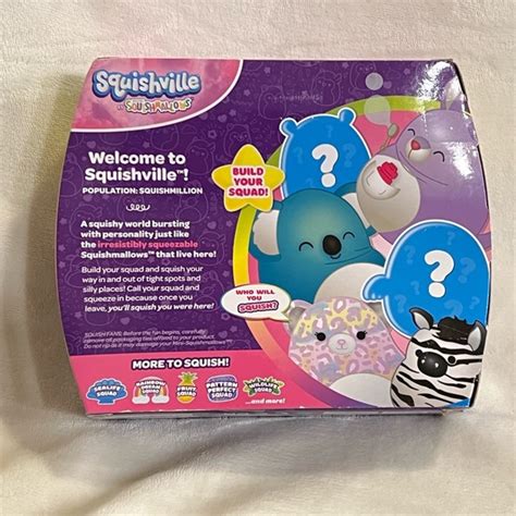 Squishmallows Toys Squishmallows Plush Mini Squishville Box Of 6