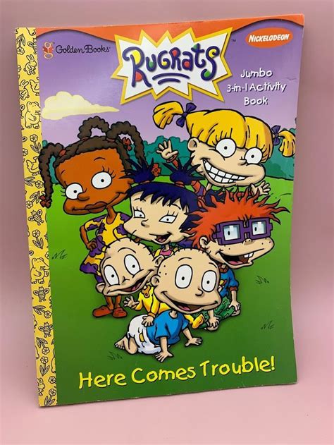 Rugrats Watercolor Coloring Book Rugrats Spongebob Drawings Disney