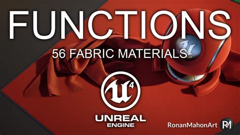 56 Fabric Materials For Unreal 4 Material Functions Youtube