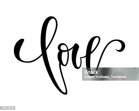 사랑 해요 손으로 그려 창조적인 서 예 및 브러쉬 펜에 고립 된 흰색 배경에 글자 휴일 인사말 카드 및 초대장 결혼식 생일