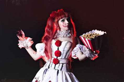 Sexy Girl Pennywise Clown It 2017 Cosplay Dress Female Clown Etsy