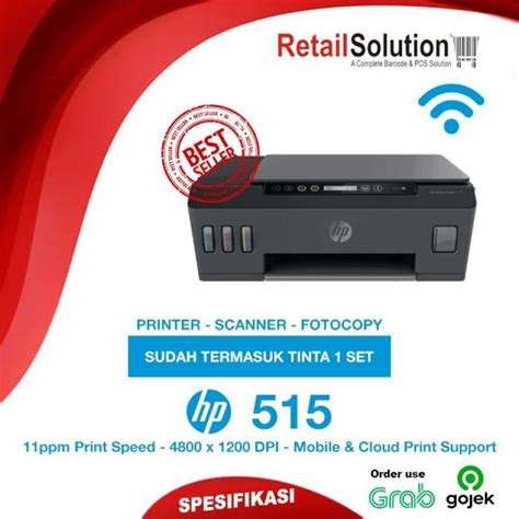 Promo HP Smart Tank Print Scan Copy WiFi Printer Infus Gantinya HP Diskon Di