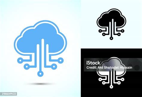 클라우드 컴퓨팅 아이콘 디자인 그림입니다 데이터 스토리지 및 기술 아이콘 클라우드 컴퓨팅에 대한 스톡 벡터 아트 및 기타 이미지 클라우드 컴퓨팅 아이콘 연결 Istock