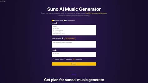 Suno Ai Music Generator By Sunoai Reviews Pricing Core Features
