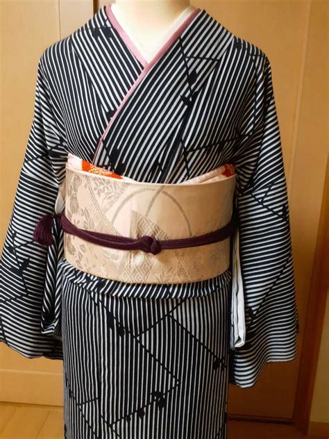 きょうの帯結び、袋帯で、銀座結びです。 きょうの帯結び 楽天ブログ