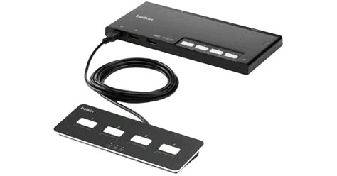 Belkin 4 Port Dual Head Modular Secure KVM Switch