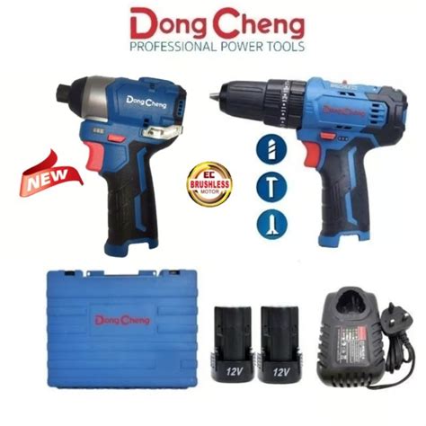 Dongcheng Impact Driver 12v Li On Cordless Dcpl04 8 Full Set Solo Add