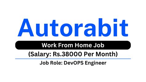 Autorabit Is Hiring Work From Home Job Devops Engineer Job Apply Now Dailyjobs4you