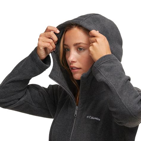 Columbia Benton Springs Ii Long Hooded Fleece Jacket Womens