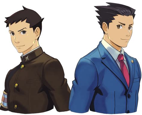 Ryunosuke Wright And Phoenix Naruhodo R Aceattorney