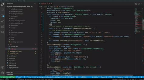4 Building A Collaborative Whiteboard Django Typescript Youtube