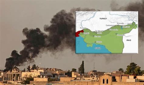 Turkey Attacks Syria Map Where Is Turkey Attacking The Kurds In Syria