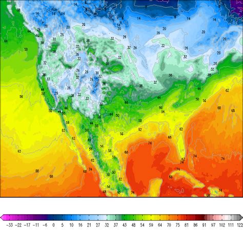 Model Charts For Usa Temperature Ecmwf Ifs Hres 0z 12z 15 Days