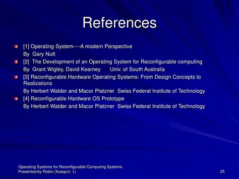 Ppt Operating Systems For Reconfigurable Computing Systems Powerpoint Presentation Id 6317937