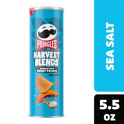 Pringles Harvest Blends Sea Salt Potato Crisps Chips 55 Oz