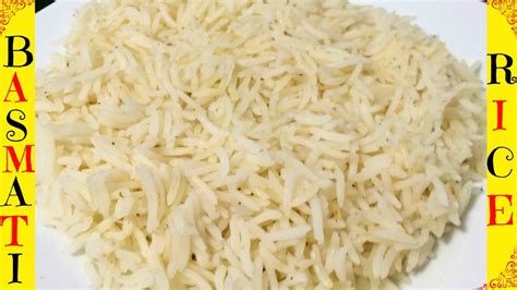How To Cook The Perfect Basmati Rice Youtube