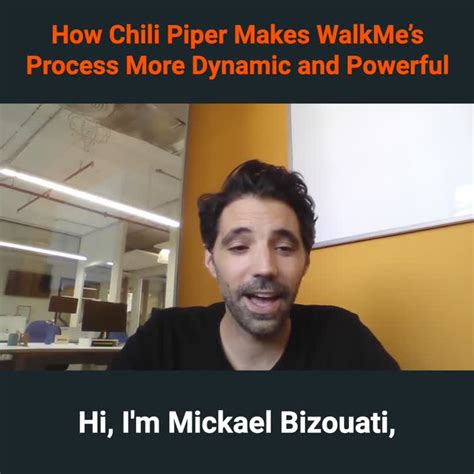 Chili Piper On Linkedin Chili Piper And Walkme 🧡 30 Comments