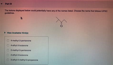 solved part a name the aldehyde displayed below enter the