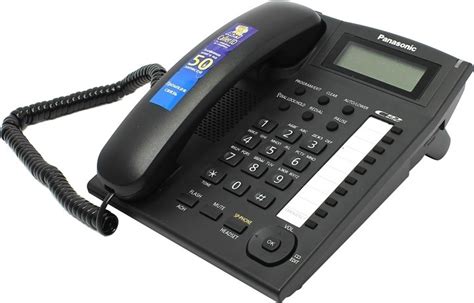 Купить Проводной телефон Panasonic KX-TS2388 RUB черный в Алматы ...