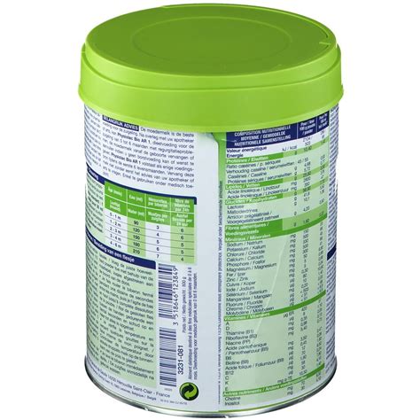 Physiolac Ar Bio 1 Powdered Milk 800 G Redcare